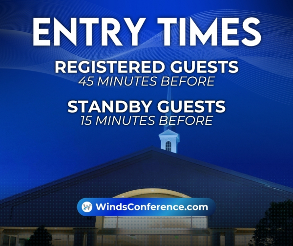 Winds Conference | October 22-25, 2025 – Eastwind Pentecostal Church